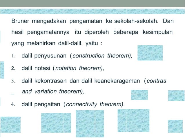 Teori Belajar Matematika di Sekolah Dasar | PPT Teori Belajar Matematika di Sekolah Dasar | PPT