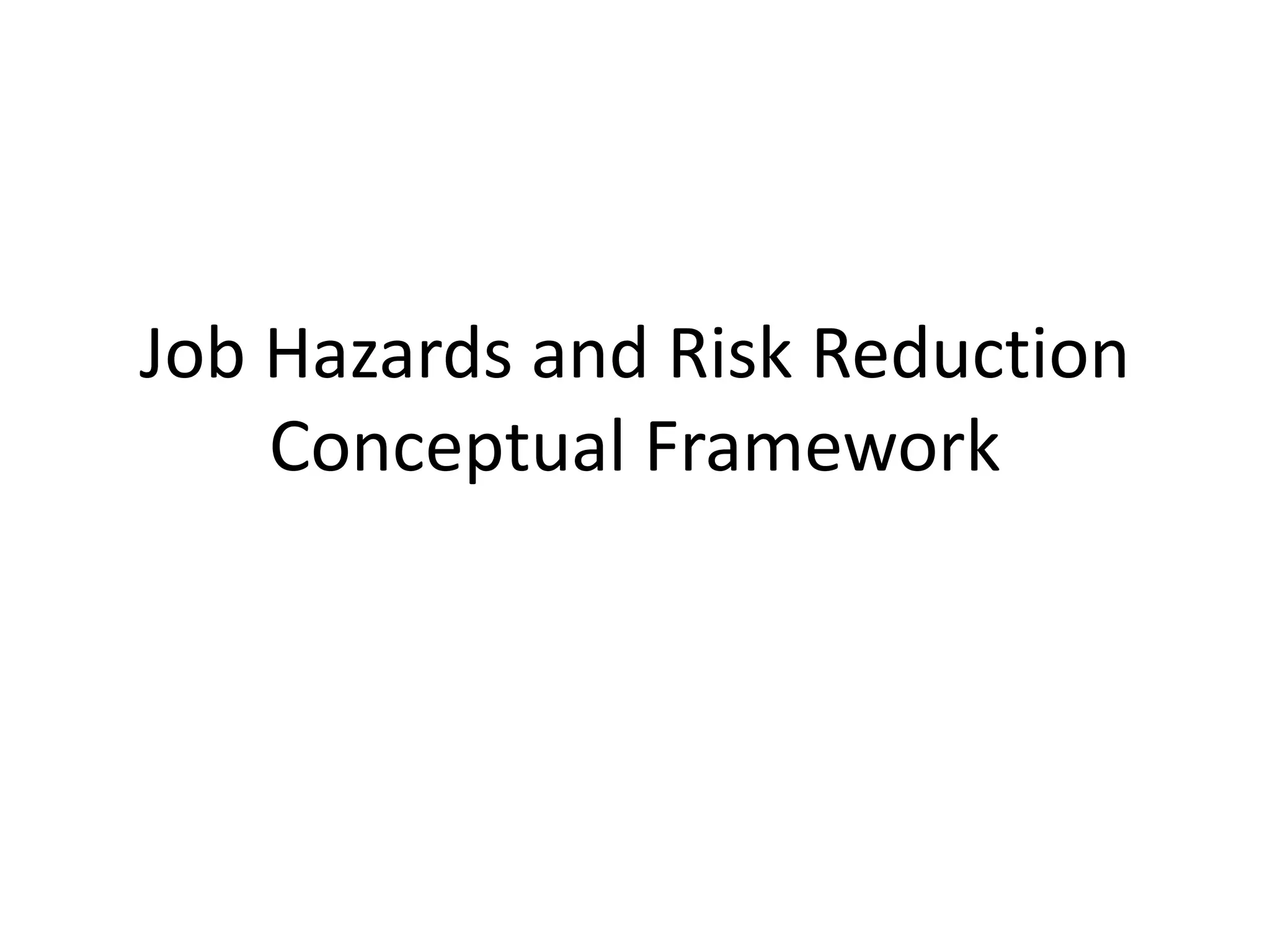 Hazards and Risks | PPT