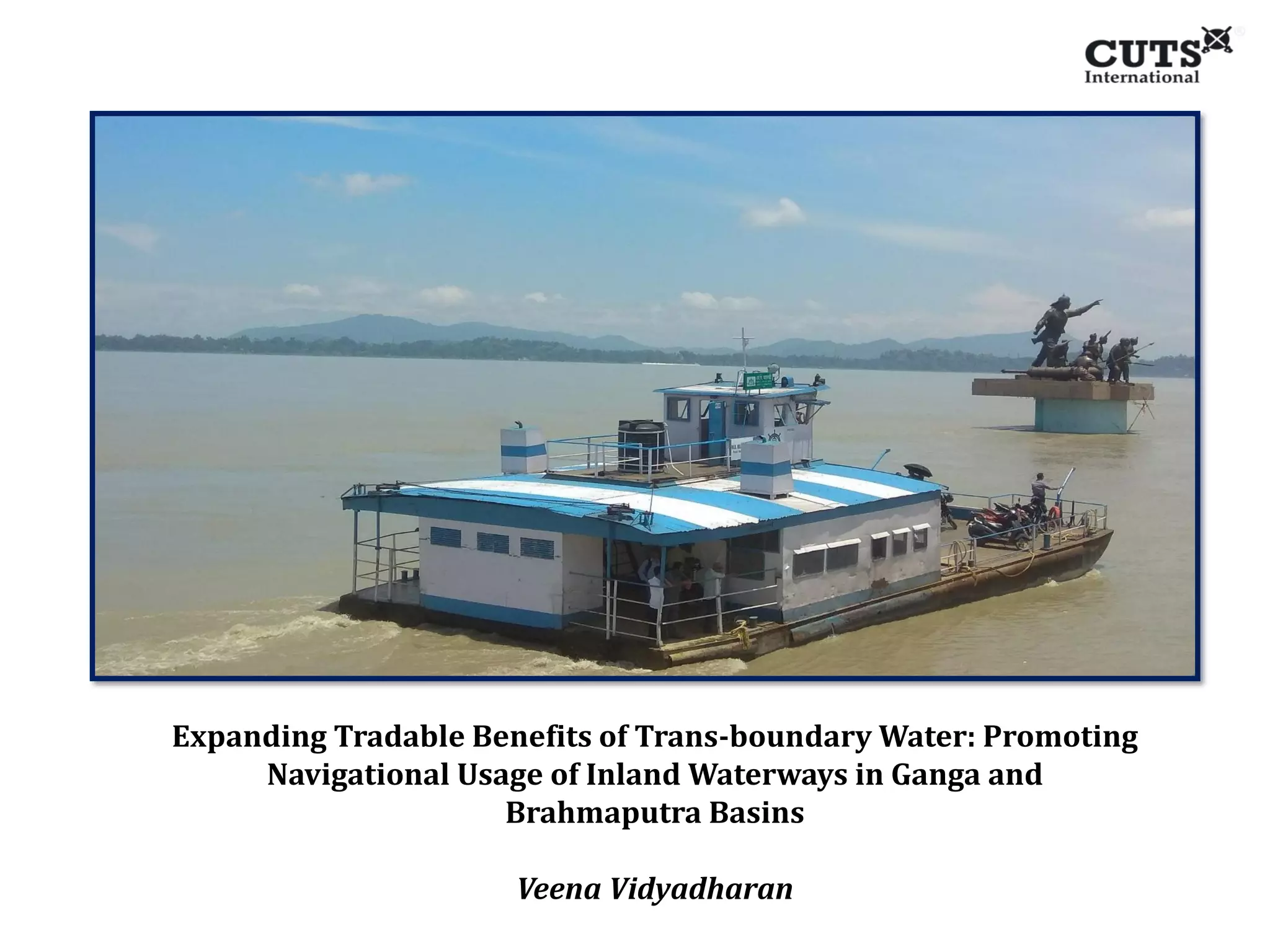 Expanding Tradable Benefits of Trans-boundary Water: Promoting ...