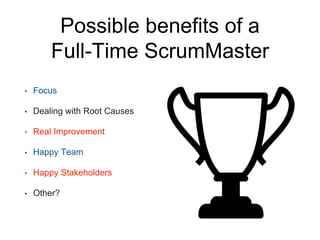 Full-Time Dedicated ScrumMaster | PPT