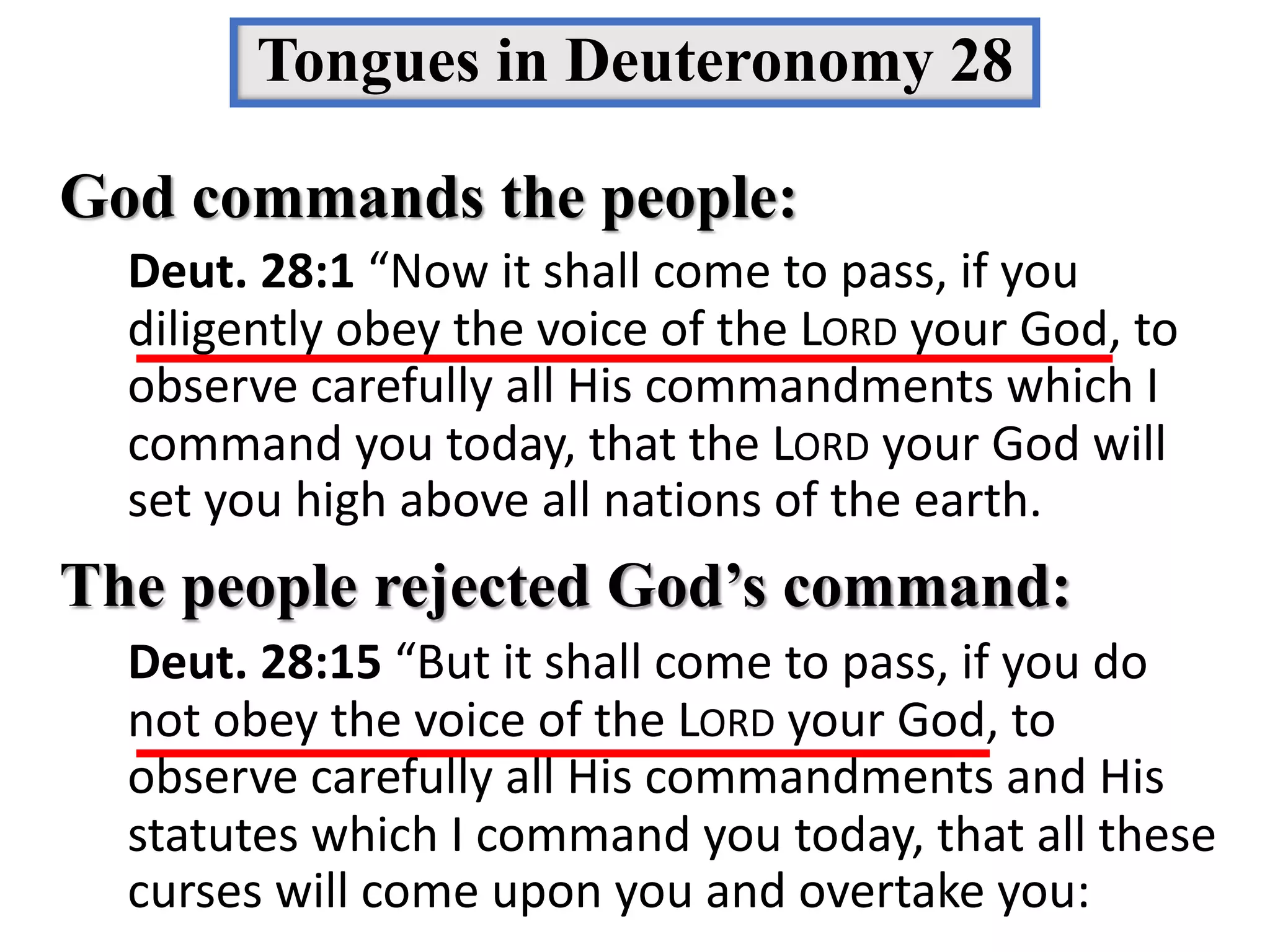 The Gift of Tongues | PDF