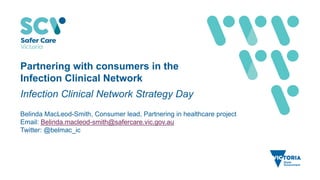 Health Consumer participation - Clinical Networks | PPTX