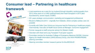 Health Consumer participation - Clinical Networks | PPTX