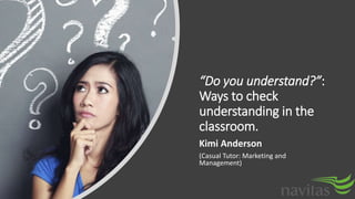 180827 understanding the classroom | PPTX