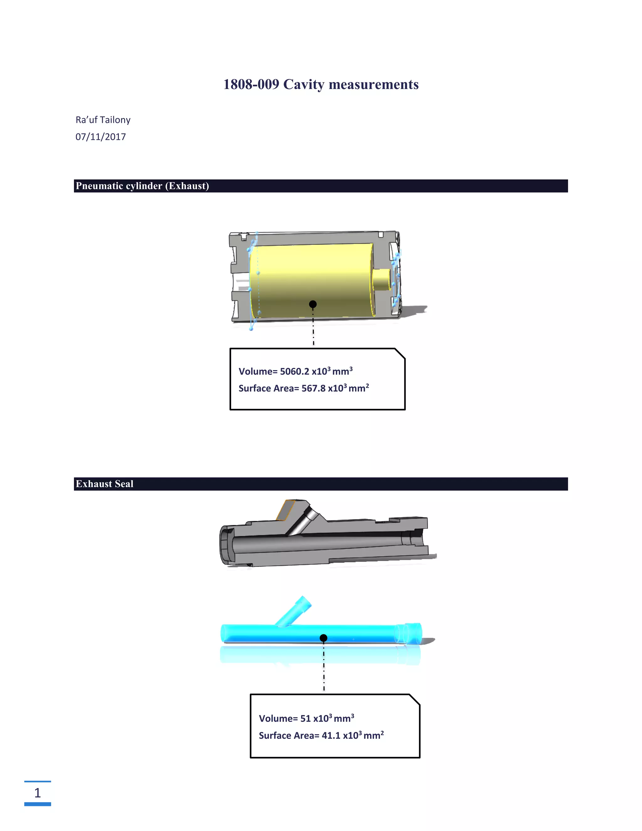 Engine Cavity measurement | PDF