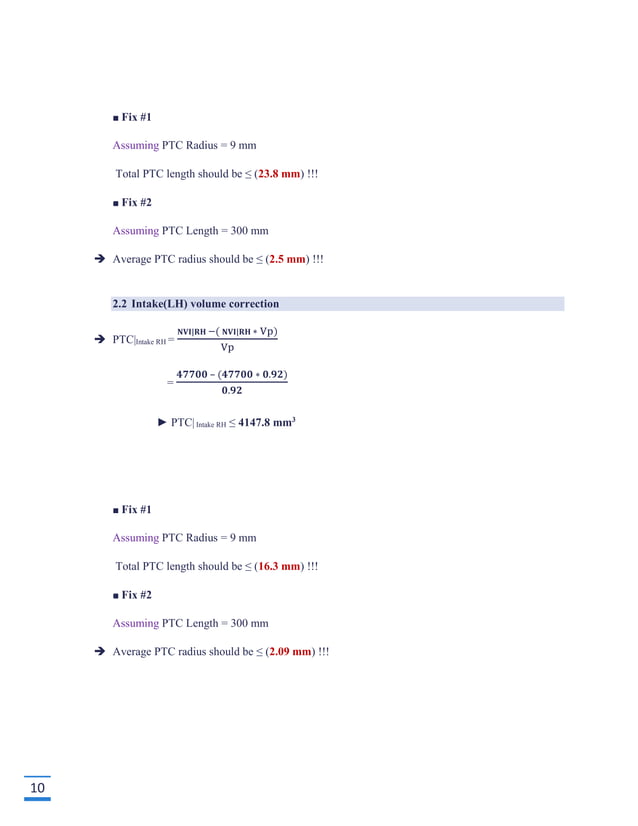 Engine Cavity measurement | PDF
