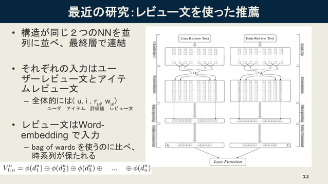 [DL輪読会]Deep Learning based Recommender System: A Survey and New Perspectives | PPT
