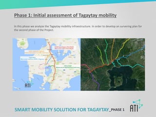 SMART MOBILITY SOLUTION FOR TAGAYTAY | PDF