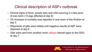 Dr. Gustavo Lopez - African Swine Fever (ASF) experiences in a large ...