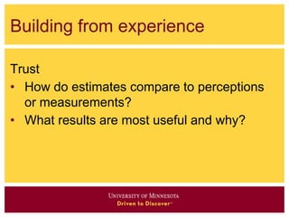 Dr. Erin Cortus - Lessons Learned from Environmental Footprints of ...