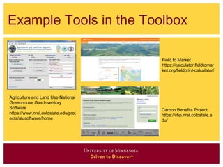 Dr. Erin Cortus - Lessons Learned from Environmental Footprints of ...