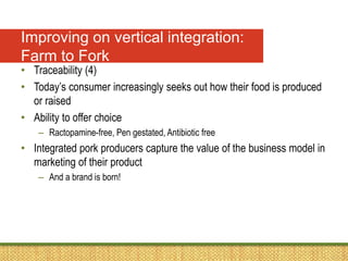 Dr. Rebecca Robbins - Overview of Integrated Pork Production in North ...