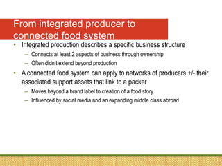 Dr. Rebecca Robbins - Overview of Integrated Pork Production in North ...