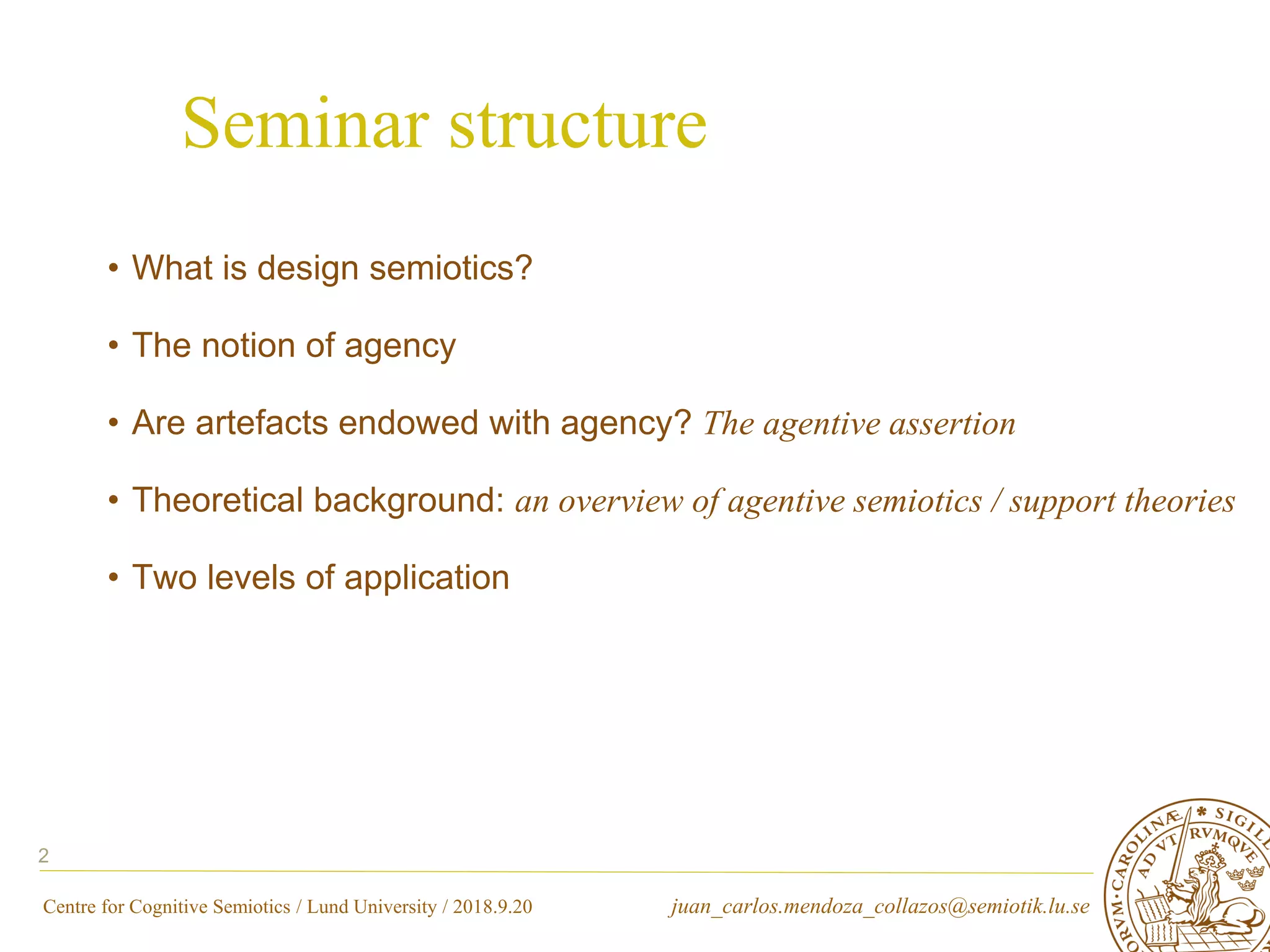 What is semiotics of design? | PDF