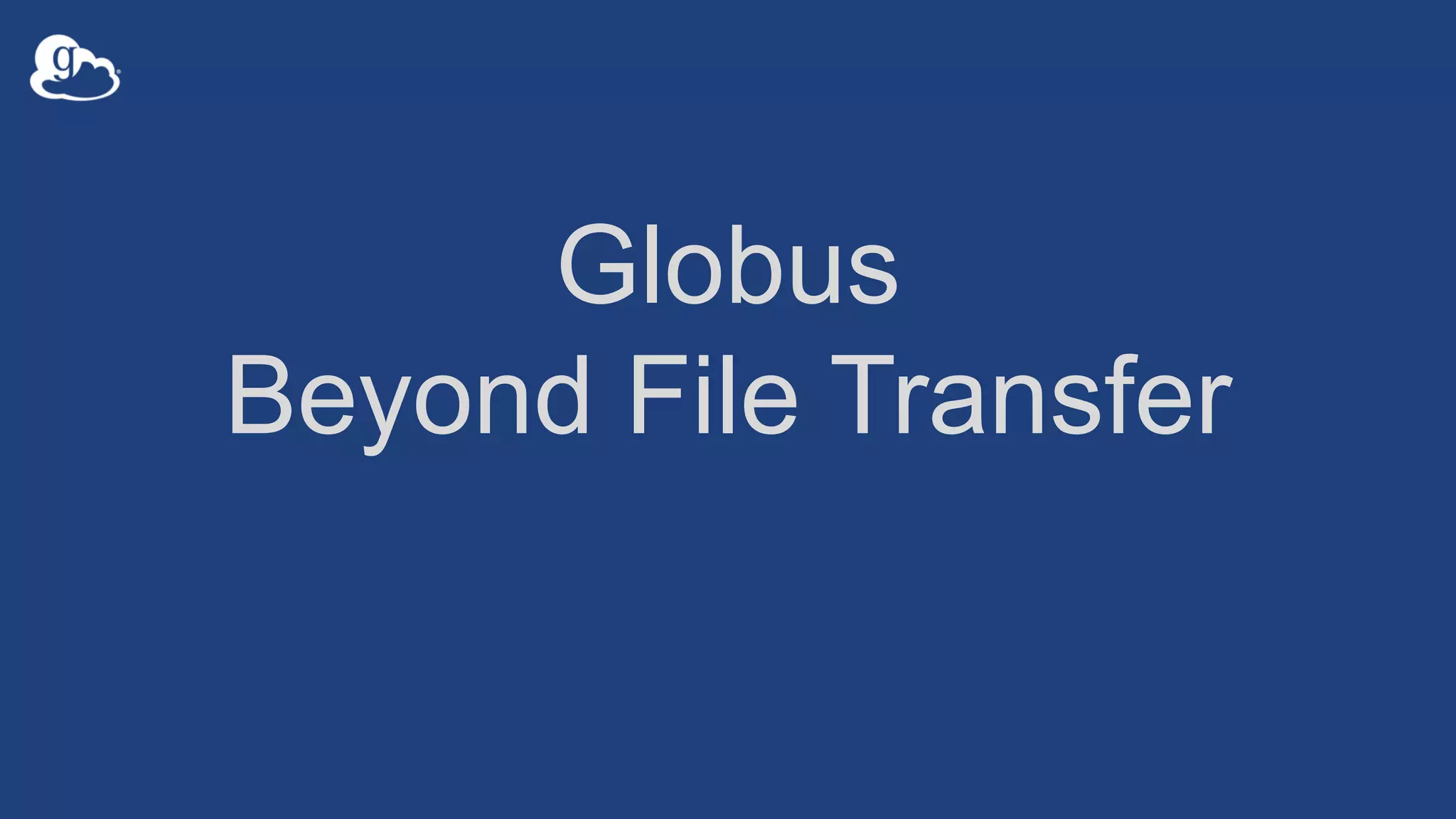 Jupyter + Globus: The Foundation for Interactive Data Science | PDF