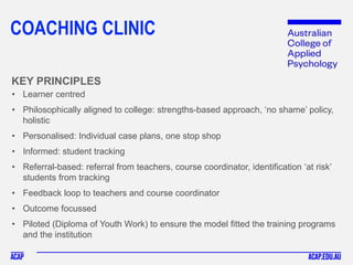 Coaching for success: an academic support model | PPTX