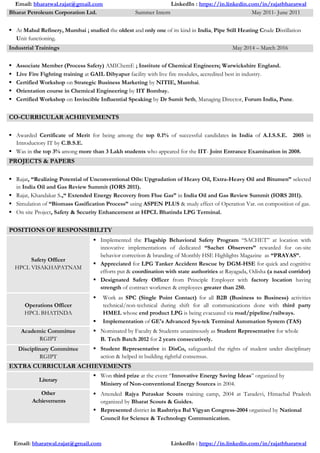 Safety Officer Resume_JnJ | PDF