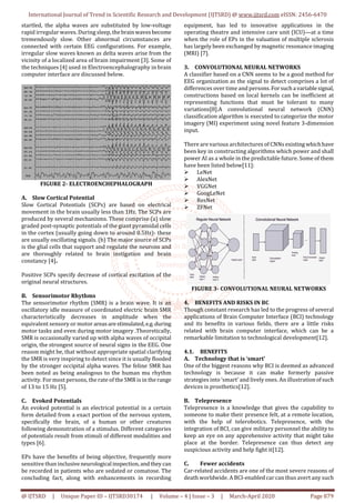 Brain Computer Interfacing using Electroencephalography and Convolutional Neural Networks | PDF