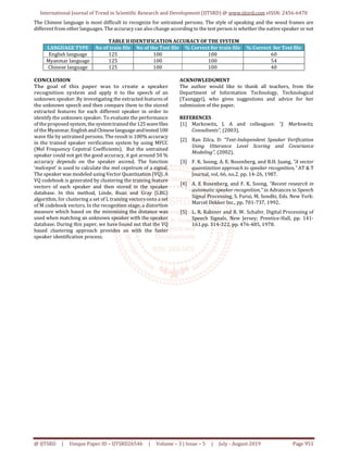 Classification of Language Speech Recognition System | PDF | Digital Audio | Computer Software ...