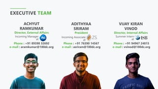 180DC NITT Brochure 2020-2021 | PDF
