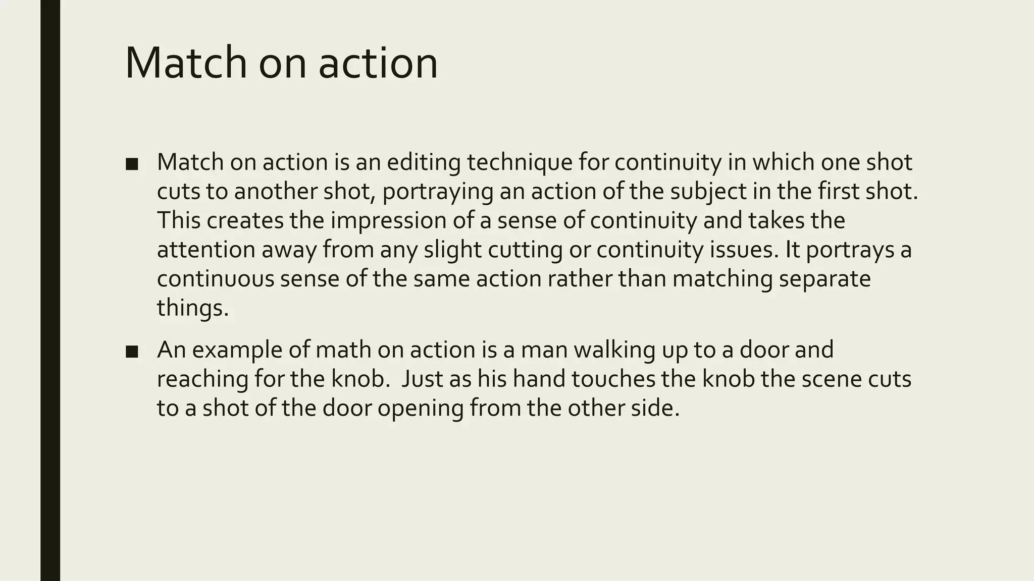 180 degree rule | PPTX