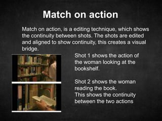 180 degree rule match on action and shot types | PPTX