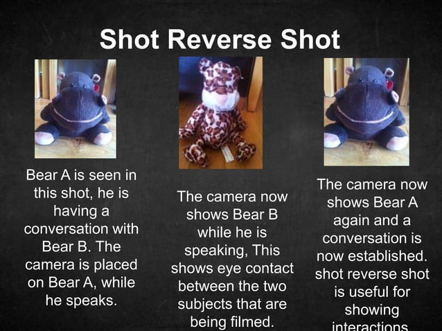 180 degree rule match on action and shot types | PPTX