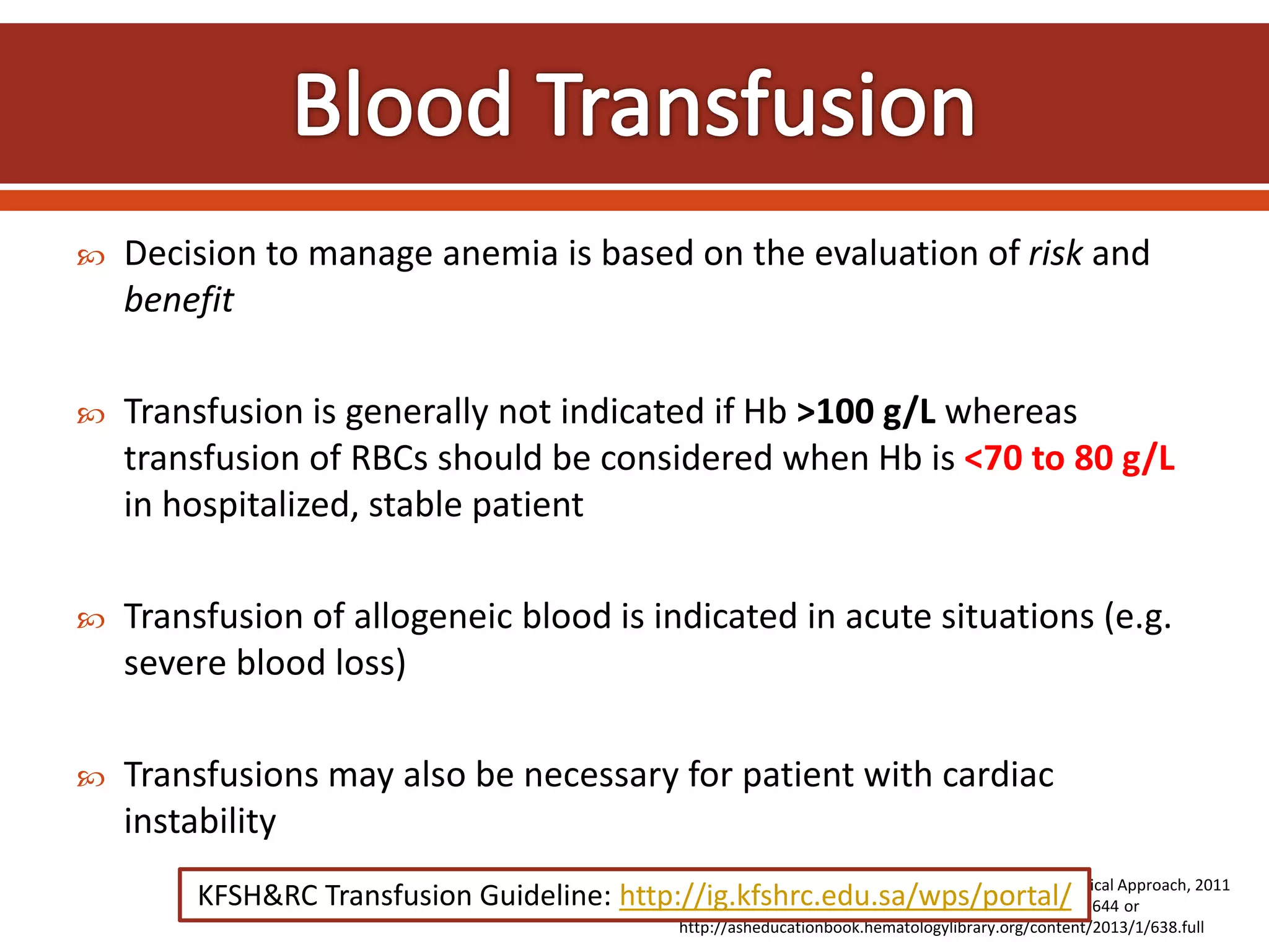 Iron Deficiency Anemia (IDA) | PPTX