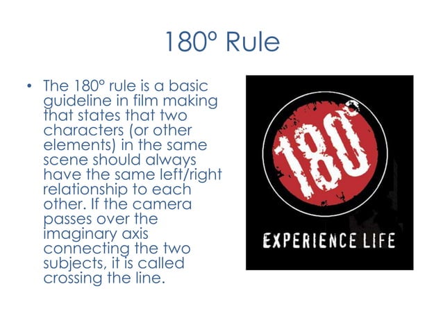 180º rule | PPTX