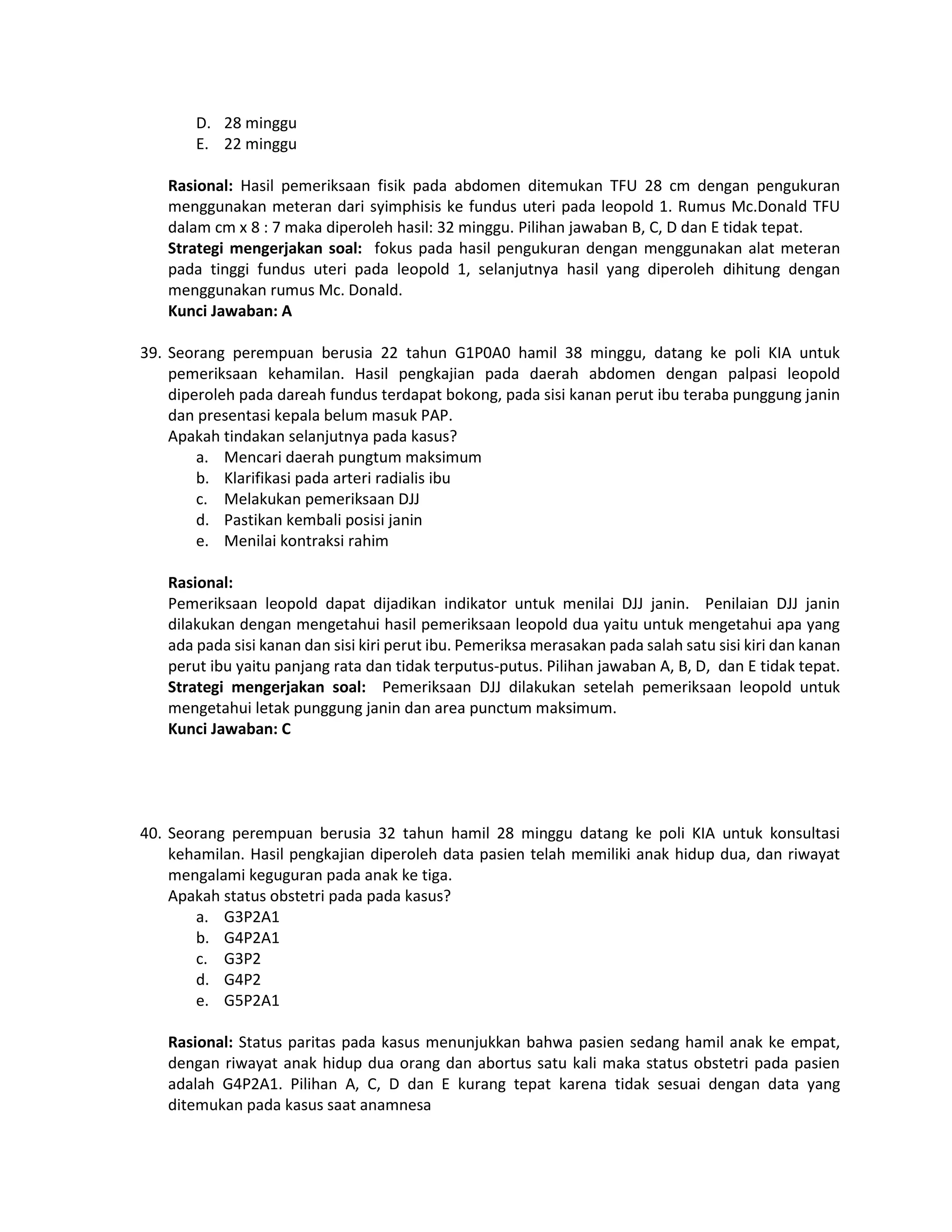 180 Soal & Pembahasan Keperawatan | PDF