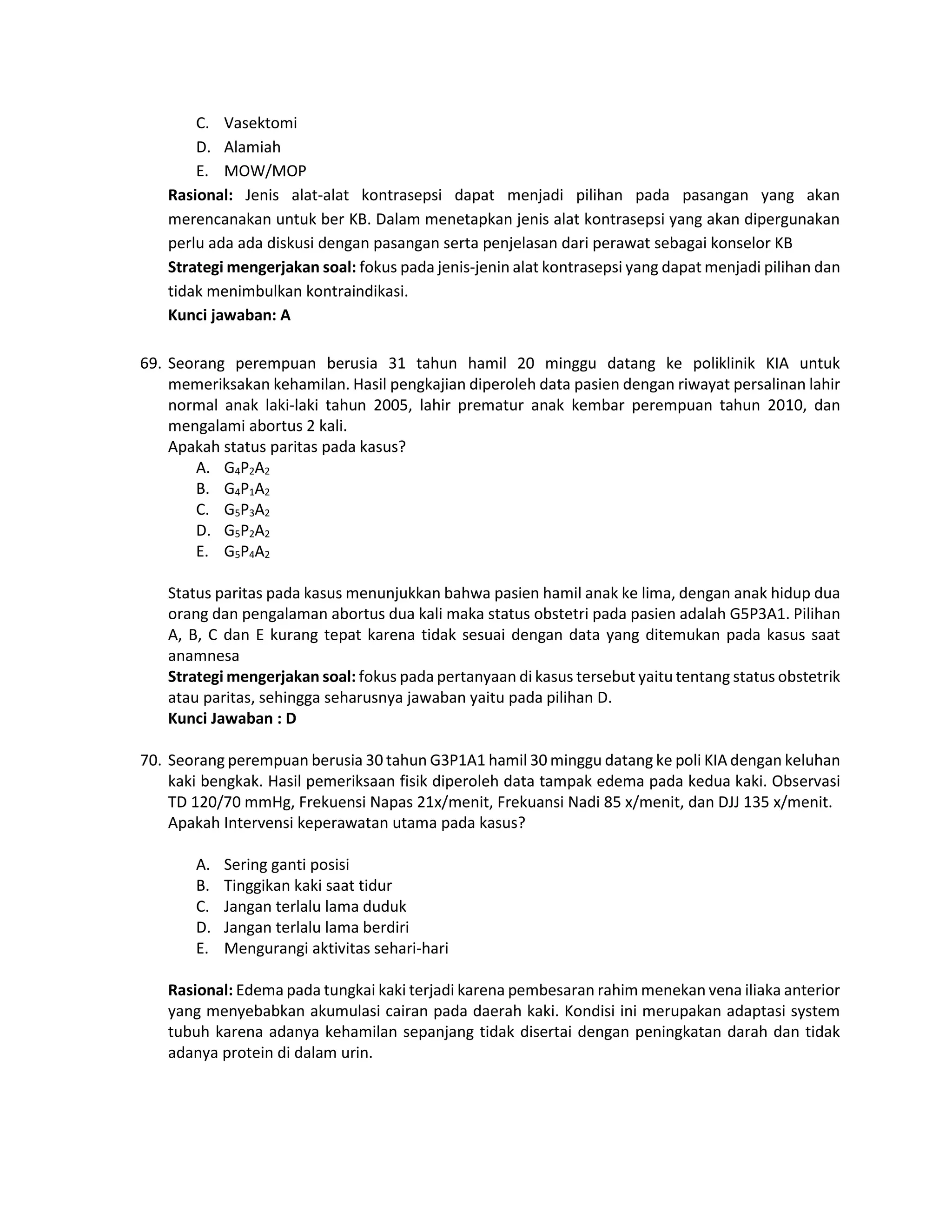 180 Soal & Pembahasan Keperawatan | PDF
