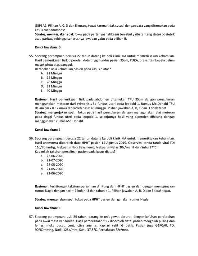 180 Soal & Pembahasan Keperawatan | PDF