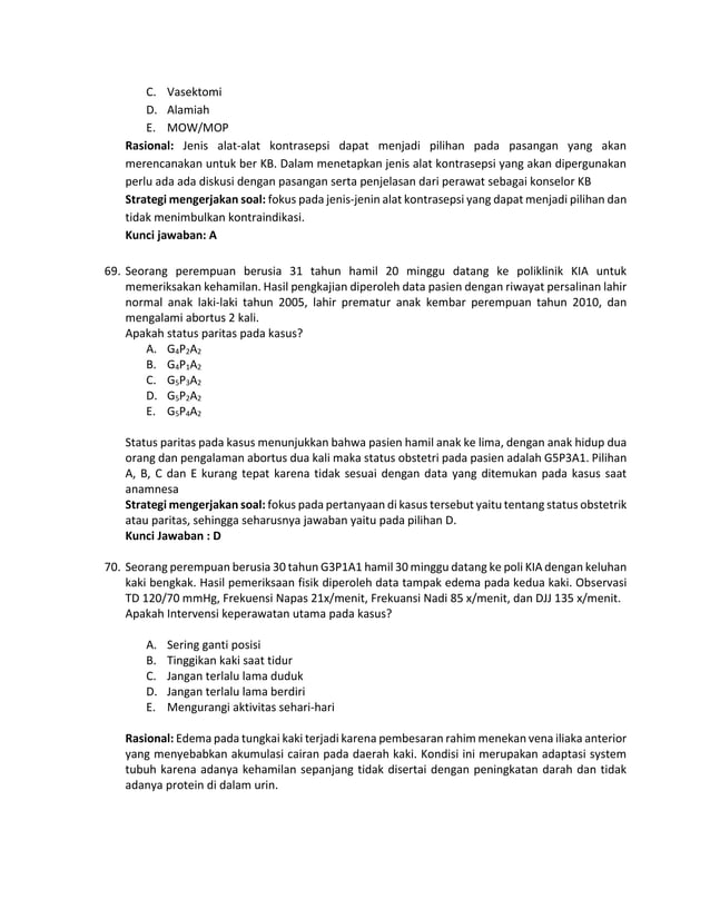180 Soal & Pembahasan Keperawatan | PDF
