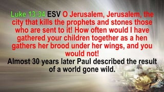 180 what Jesus Said About This Sinful Generation | PPT