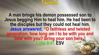 180 what Jesus Said About This Sinful Generation | PPT