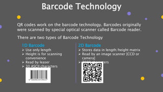 Presentation on QR code. | PPTX