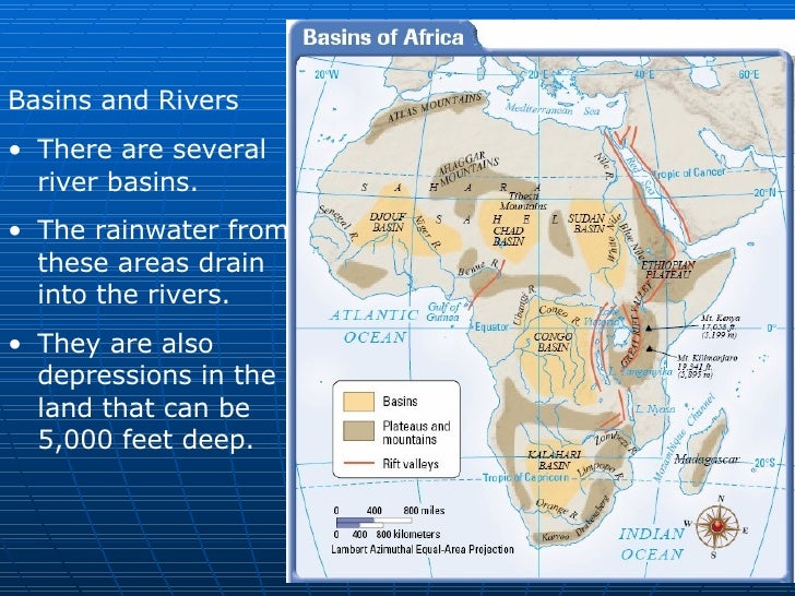 18.1 - Africa Landforms and Resources