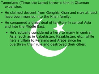 18.1 - The Ottomans Build A Vast Empire | PPT