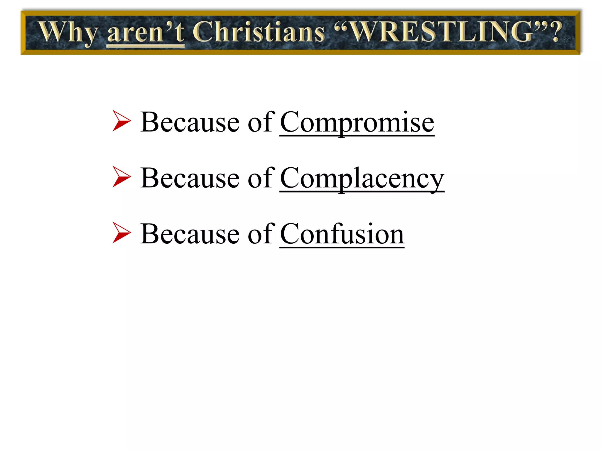 Be Strong in the Lord | PPT