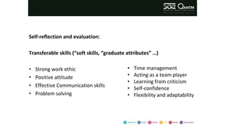 Using technology to support student reflection | PPTX