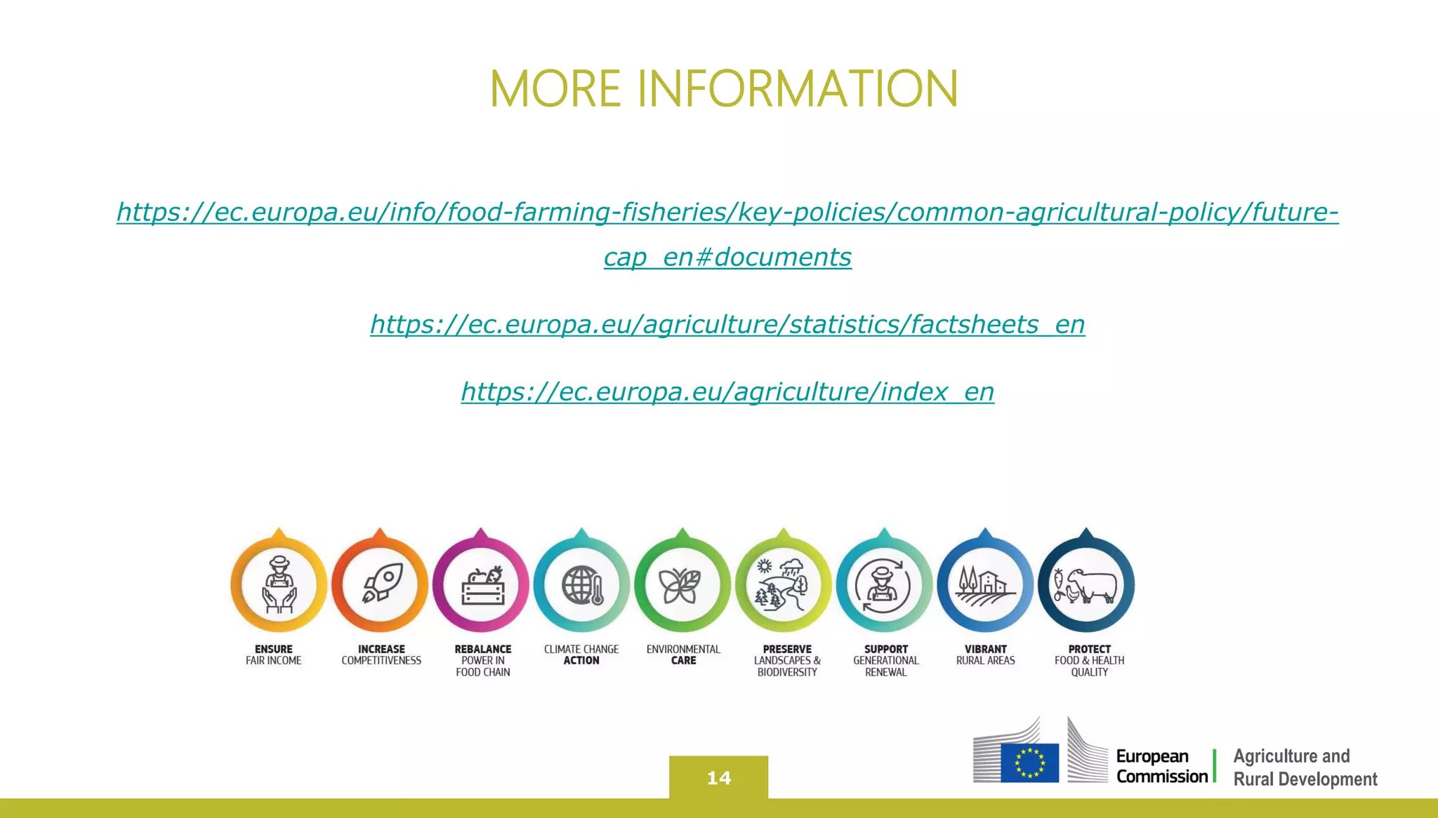 CAP objectives - Viable farm income | PPTX