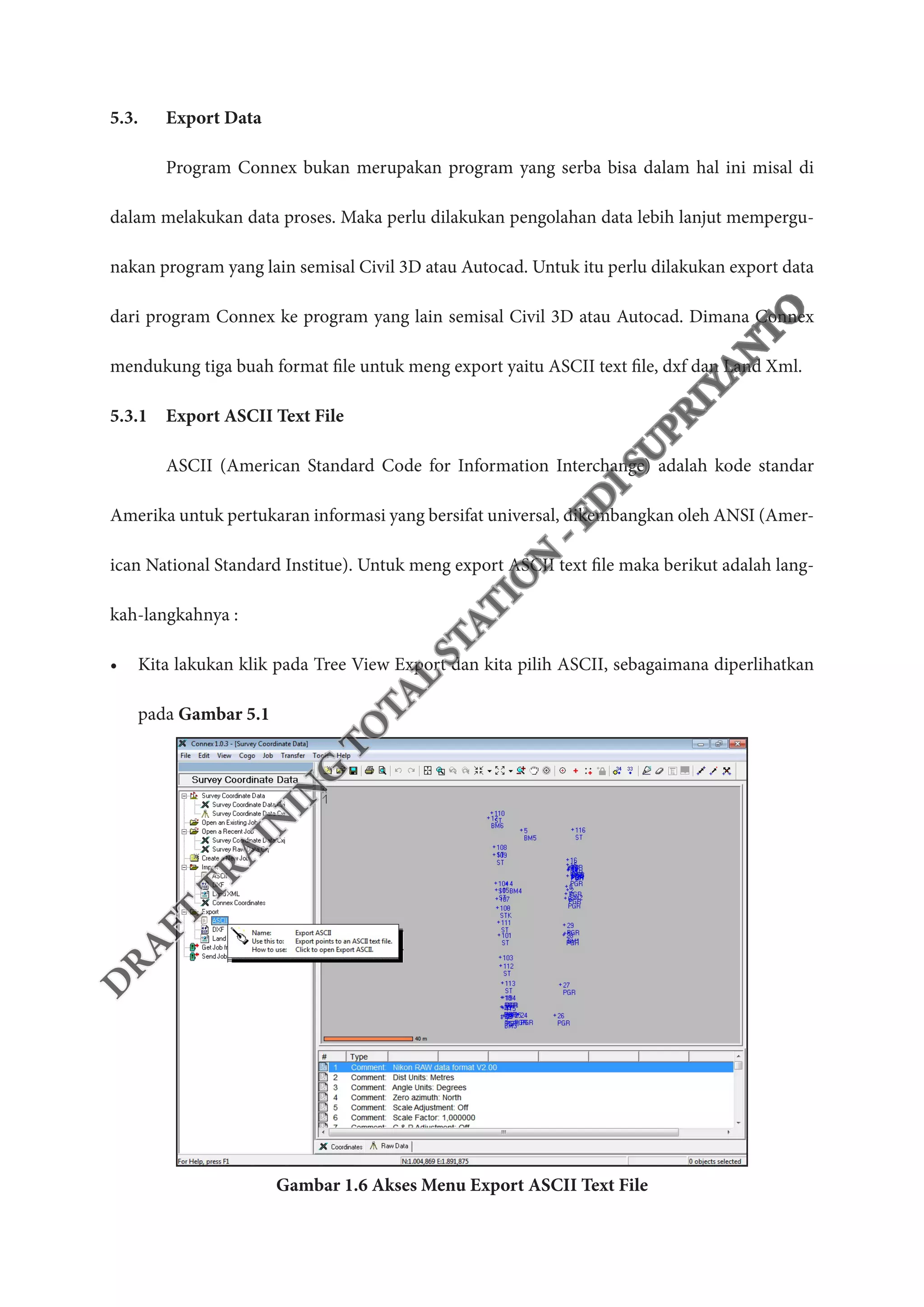 Training Total Station - Transfer Data | PDF
