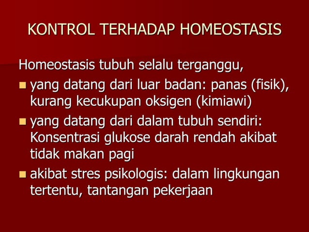 Homeostasis | PPTX