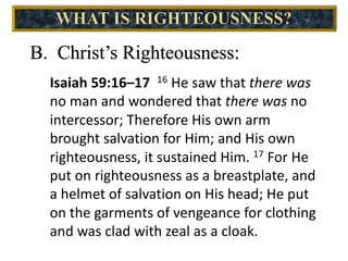 The Breastplate of Righteousness - Ephesians 6:14 | PDF