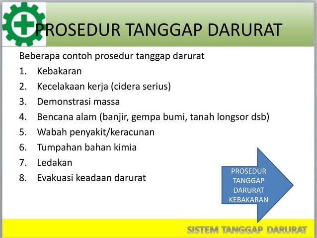 Prosedur menghadapikeadaan darurat.ppt
