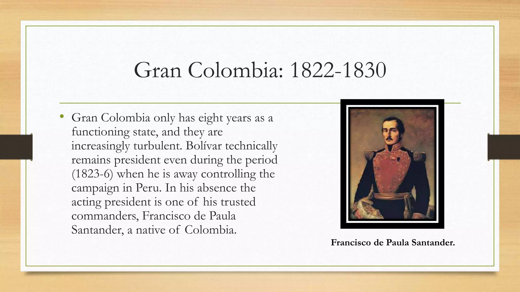 Colombian Independence. | PPTX