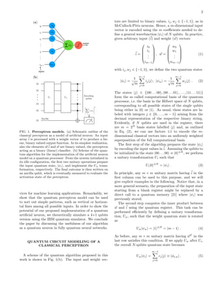 An Artificial Neuron Implemented on an Actual Quantum Processor | PDF