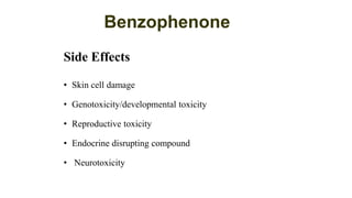 Benzophenone & Butylated Compounds | PPTX