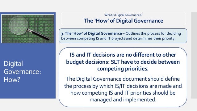 What is Digital Governance and Why do I need it?