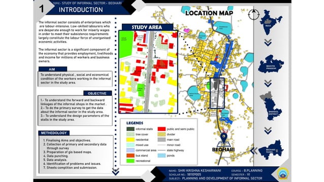 socio economic analysis of informal sector : A case study of beohari (M ...